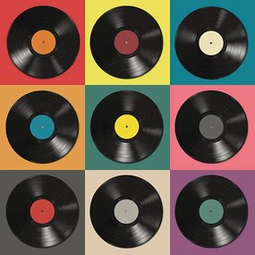 Ilustrace Vinyl records, Ilyabolotov