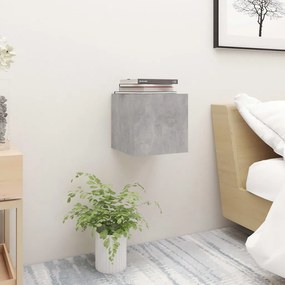 vidaXL Noční stolek 30,5 x 30 x 30 cm kompozitní dřevo [3079709] Barva: Betonová šedá