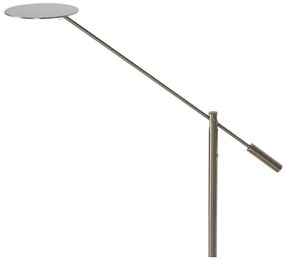 Lucide 19766/09/12 - LED Stmívatelná stojací lampa ANSELMO LED/9W/230V chrom