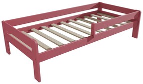 Vomaks Dětská postel se zábranou VMK003C KIDS Rozměr: 70 x 160 cm, Barva: barva růžová
