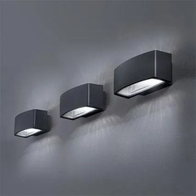 ILUX 092355 Venkovní nástěnné svítidlo Ideal Lux Andromeda AP2 antracite 092355 antracitové 45cm - IDEALLUX