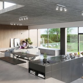 Sollux Lighting Stropní svítidlo MERIDA 4L bílé