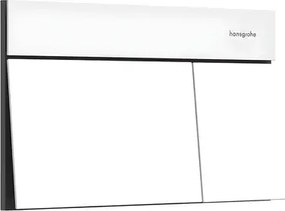 Hansgrohe iFrame Element E matná bílá / Splachovací tlačítko / Duální