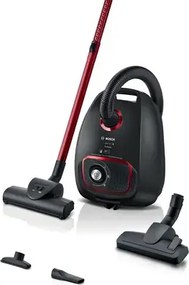 Bosch Serie 4 BGB41POW1 černá / Sáčkový vysavač / 850 W / 4 L / HEPA 1