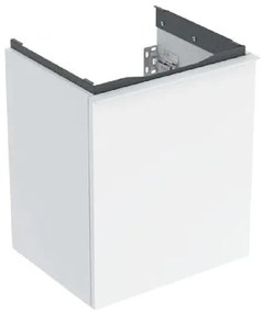 Geberit Acanto - Umyvadlová skříňka, 45x42x38 cm, 1 zásuvka, lesklá bílá 503.002.01.1