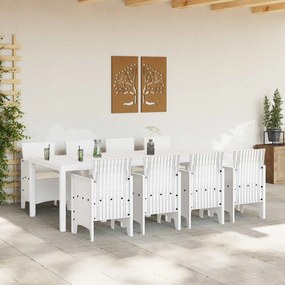Zahradní jídelní souprava 9 ks Světle šedá Polypropylen 3378751