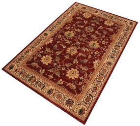 Koberce Breno Kusový koberec PRAGUE 482/IB2R, Červená, Vícebarevné, 100 x 150 cm
