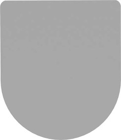 Mexen, pomalu padající sedátko Slim, duroplast, světle šedá matná - 39740061