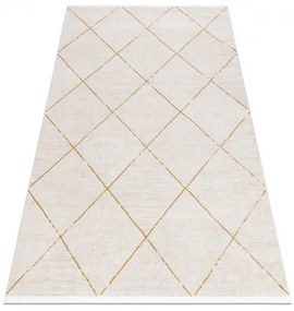 Dywany Luszczow Kusový koberec moderní DUKE 51245 krémová / zlatý Rozměr koberce: 120 x 170 cm