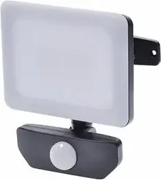 Solight LED reflektor Quick se sensorem černá / 10W / 850lm / 4000K /