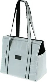 Dog Fantasy Taška Platinum světle stříbrná 30cm