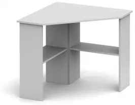 Rohový psací stůl RONY NEW bílá