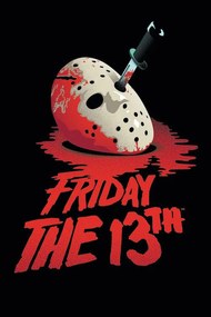 Umělecký tisk Friday the 13th - Blockbuster, (26.7 x 40 cm)