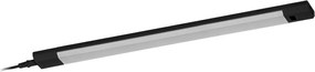 Osram - LED Stm podlinkové svítidlo se senz LINEAR EDGE LED/8W/230V 50 cm černá