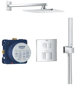 Grohe Grohtherm Cube - Sprchový set vhodný pro Rainshower Allure 230, chrom 34741000