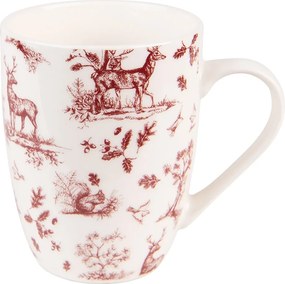 Porcelánový hrnek Pretty Forest - 12*8*10 cm / 300 ml