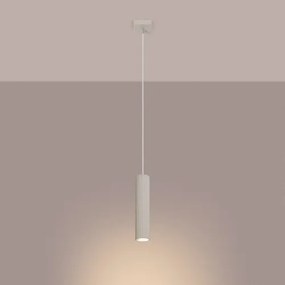 Závěsné svítidlo SOLLUX KARBON 1 krémová GU10 1x10W bez žárovky SL.1592