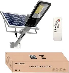 Superfire FF5-E solární lampa na zeď / 897W / 2000lm / 20000mAh