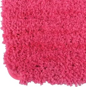 MSV MICROFIBER růžová / Koupelnová předložka / 50 x 70 cm / polyester