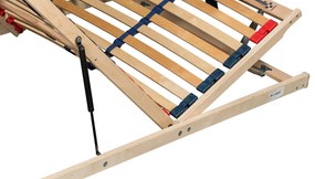 Lamelový rošt Postelia STANDARD 28 NVP 200 x 140 cm - pístový nožní výklop