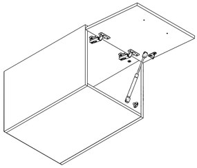 LANGEN ap | horní skříňka N40 | push open | artisan