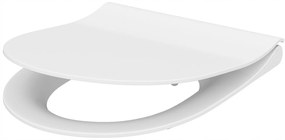 Cersanit Mille - závěsná wc mísa CleanOn se SLIM pomalu padajícím sedátkem z duroplastu, SET B291, bílá, S701-453