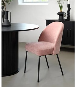 Designová jídelní židle Kaiholo růžová