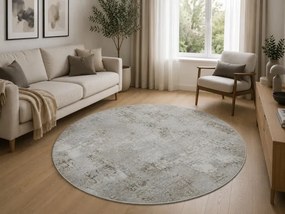 Protiskluzový koberec VENEZIA PRINT 240574W-1 kruh
