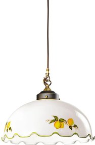 Kolarz 731.32.118 - Lustr na lanku NONNA 1xE27/75W/230V pr. 36 cm citrony