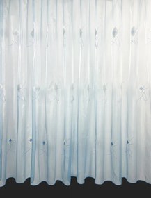 Organza látka /platno GLORIA 129-108 modrá