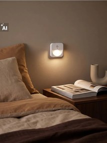 Sinsay - Nástěnné LED světlo s pohybovým senzorem - bílá