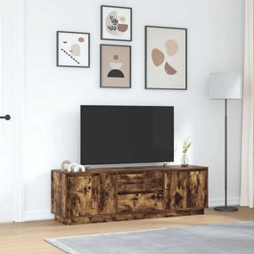 TV skříňka s LED světly Uzený dub 160,5x41x50 cm 3328430