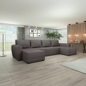 Univerzální sedací souprava, šedobéžová Taupe, DAKAR NEW U