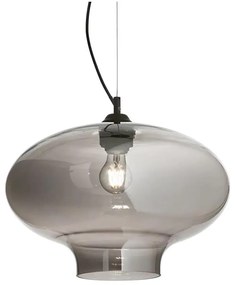 Ideal Lux - Lustr na lanku BISTRO 1xE27/60W/230V pr. 40 cm kouřová