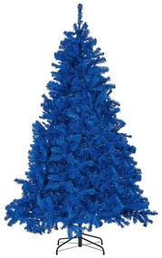 Vánoční stromeček 210 cm modrý FARNHAM Beliani