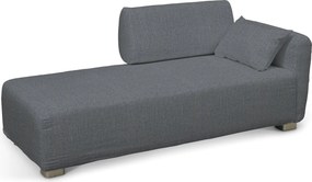 Potah na lenošku Mysinge barva šedá látka pletený vzor