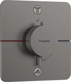 Hansgrohe ShowerSelect Comfort Q sprchová a vanová baterie bez podomítkového tělesa kartáčovaný černý chrom 15583340