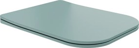 Mexen, Mexen Teo deska wolnoopadające slim, duroplast, zielona jasna mat - 39840048