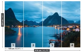 Fototapeta Lofoten ostrovy 104x70