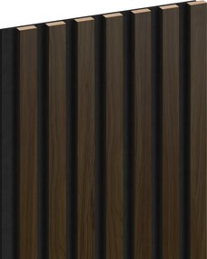 Mexen Lam-F, akustické stěnové lamely 275 × 31,5 cm, filc 6 mm, wenge, S105-275317-2812-071