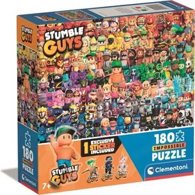 Clementoni PUZZLE Impossible: Stumble Guys / 180 dílků / od 7 let