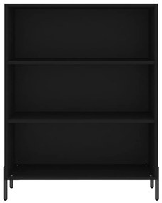 Skříň highboard černá 69,5 x 34 x 180 cm kompozitní dřevo,  3196076