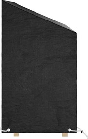 Plachty na zahradní lavice 2 ks 8 oček 160 x 70 x 70/88 cm PE 3155390