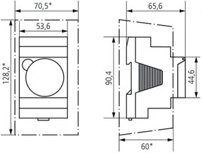 Spínací hodiny analogové Theben SYNCHRONA 161d 1610011