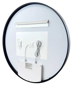 Mereo Mereo, Zrcadlo kulaté pr. 60 cm, LED osvětlení, CN164
