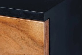 Designová vysoká komoda Feleti 120 cm akácie