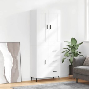 vidaXL Skříň highboard 69,5 x 34 x 180 cm kompozitní dřevo [3199825] Barva: Betonová šedá