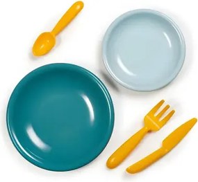 ECOIFFIER Sada nádobí na piknik VertAzur / 32 dílů / Plast / od 18 měs