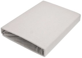Jersey prostěradlo EXCLUSIVE světle šedé Rozměr: Dětské 60x120