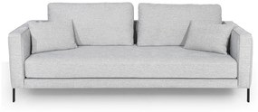 Designová 3-místná sedačka Zenovia 225 cm šedá